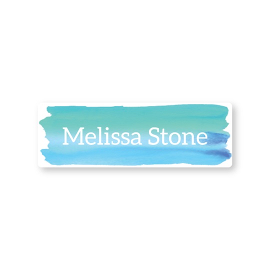 Personalized Blue Labels