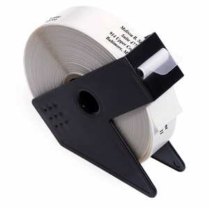 Clear Rolled Address Labels With Kannon Dispenser | Current Labels