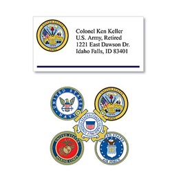 Patriotic & Military Sheeted Address Labels | Current Labels