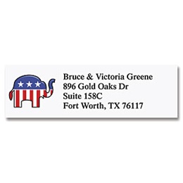 Patriotic & Military Sheeted Address Labels | Current Labels